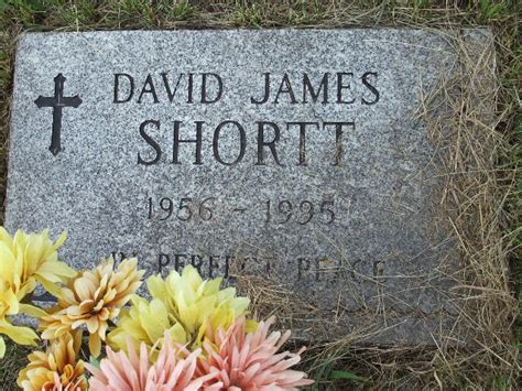 David James Shortt 1956 1995 Find A Grave Memorial