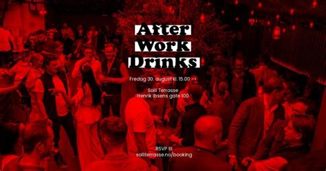 Bli Med På Afterwork På Oslos Nye Hotspot Solli Terrasse Aktiv I