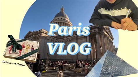 파리 브이로그 Paris Vlogㅣ16세기 도서관에서 공부하기 드보브에갈레 루브르 프랑스 서점 파리 디저트 Youtube