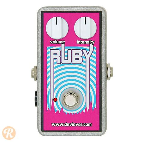 Devi Ever Fx Ruby Fuzz Reverb Devi Ever Fx Ruby Fuzz Reverb
