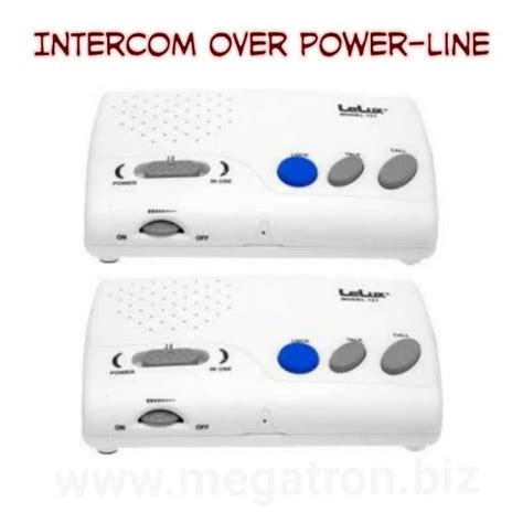 Promo Intercom Over Power Line Interkom Lewat Jaringan Listrik Sepasang Diskon 11 Di Seller