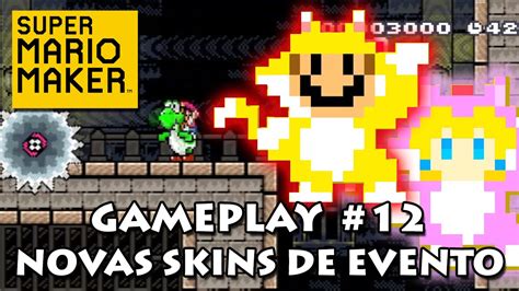 Super Mario Maker Gameplay 12 Ganhando Novas Skins Em Fases De