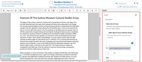 Advanced Grading Method Marking Guide Knowledge Base