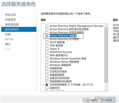 Active Directory 实验室设置第一部分 Ad林安装windows Server 2019中的ad Dsactive