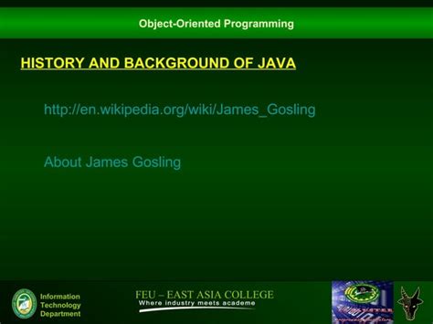 1 introduction to java technology ppt
