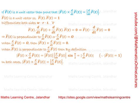 advanced mathematics vector calculus differential calculus lecture 1 pdf