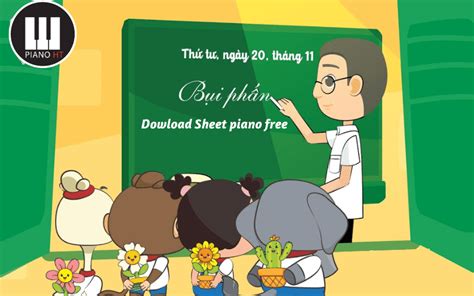 Bụi Phấn Piano Sheet Tải Ngay Sheet Nhạc Miễn Phí