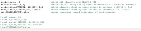 How To Assign Elements To Named Selection In Apdl