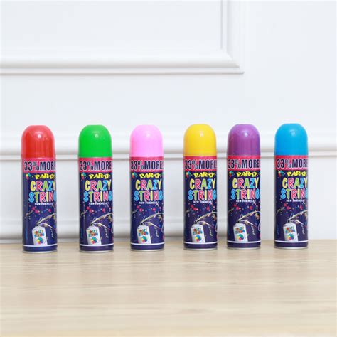 48 X Party Crazy Silly String 6 Solours Assorted Bulk Lot Wholesale Careyou