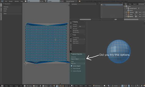 Texturing A Sphere For 360 Pano Materials And Textures Blender