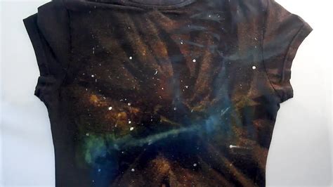 How To Make A Galaxy Print Shirt