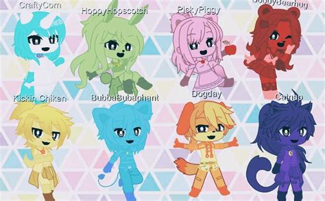 Smiling Critters Gacha Ropa