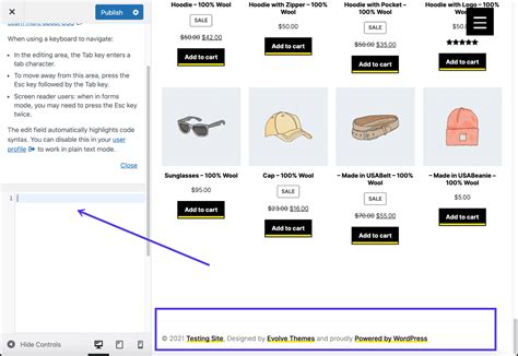 Comment Modifier Le Pied De Page Dans Wordpress En Utilisant Toutes Les