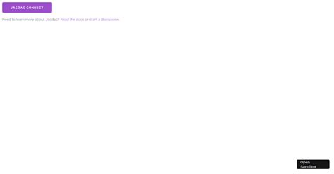 React Jacdac Starter Codesandbox