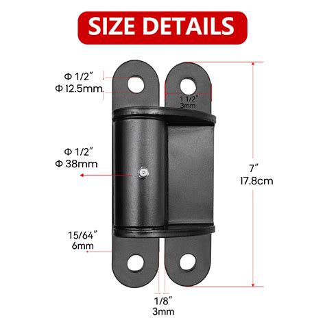 Grease Zerk Fittings Heavy Duty Guardian Gate Hinge Driveway Bolt On