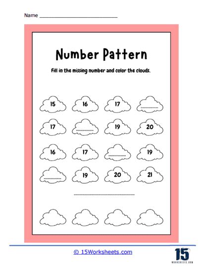 Number 18 Worksheets Numeracy Skills 15 Worksheets Com