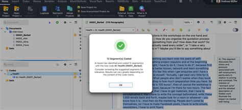 定性数据的 Ai 编码 Maxqda 定性数据的 Ai 编码 Maxqda