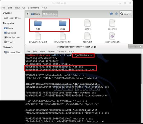 Technically Sane Unix File Hashing Script