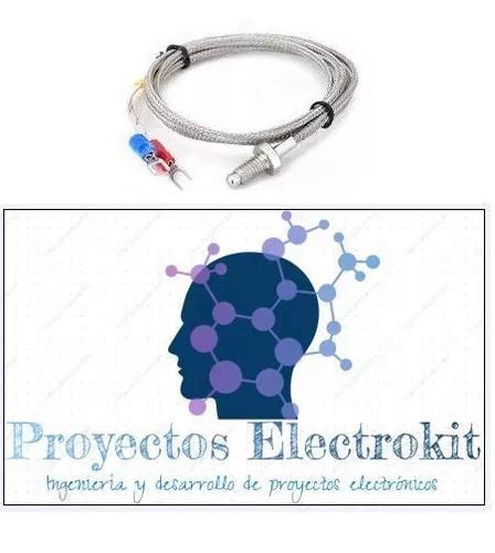 Electrokit Termocupla Tipo K Tk0375 Arduino Pic Avr Cuotas Sin Interés