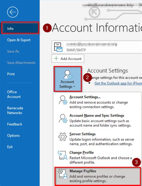 Outlook Update Incoming And Outgoing Mail Server Settings • Conetix