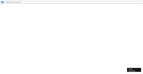 React Phone Number Validation Forked Codesandbox