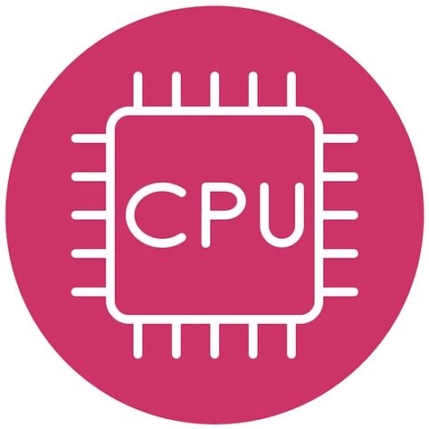 Premium Vector Vector Design Central Processing Unit Icon Style
