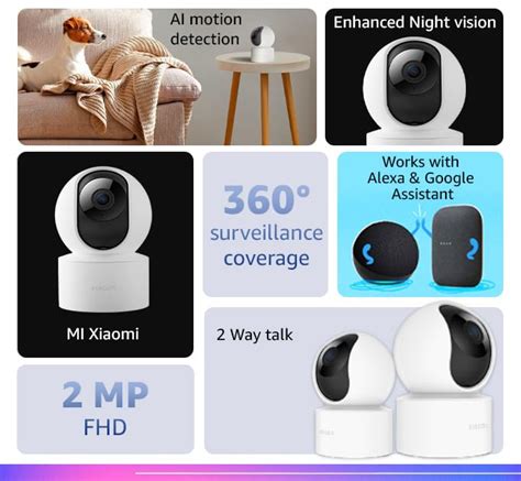 Xiaomi Mi Wireless Home Security Camera I Full Hd Picture View Mp Cctv