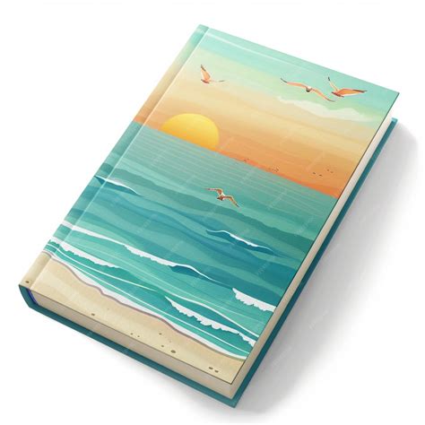 Summer Vacation Story Book Cover Design Premium Ai Generated Image