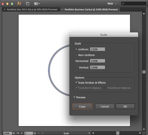 How To Duplicate Circles Increasing Their Size In Illustrator Graphic Design Stack Exchange