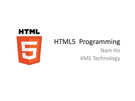 Html5 Tutorial For Beginners
