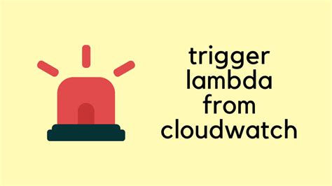 How To Trigger Lambda Function From Cloudwatch Alarms