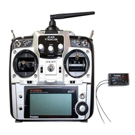 Futaba 10CG T10CG 2 4 GHz FASST Transmitter R6208SB Receiver TX RX Radio Set Free Shipping