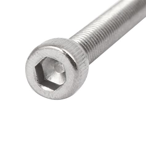 M6 X 70mm Thread 304 Stainless Steel Hex Socket Head Cap Screw Bolt