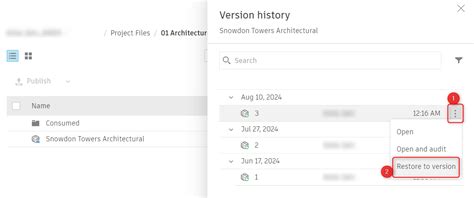 Show History And Restore Backup Tab Is Greyed Out In Revit
