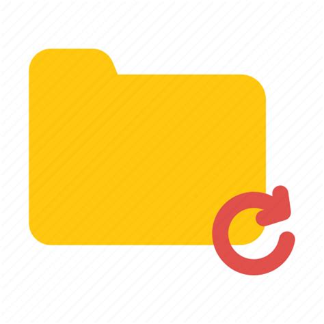 Folder 2 Flat Reload Folders Icon Download On Iconfinder