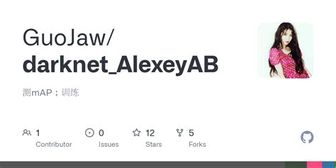 GitHub GuoJaw darknet AlexeyAB 测mAP训练