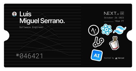 luis miguel serrano 🌌 on linkedin join luis miguel serrano at next js conf