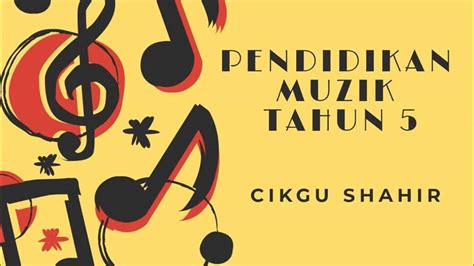 Pdpr Pendidikan Muzik Tahun 5 Unit 3 Busak Pakui Pengalaman