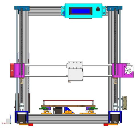 Prusa I3 3d打印机 Step 模型图纸下载 懒石网