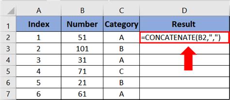 How To Add A Comma After A Number In Excel Spreadcheaters