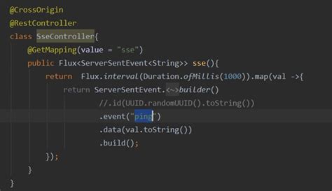 webflux server sent event服务器推送事件 starof 博客园
