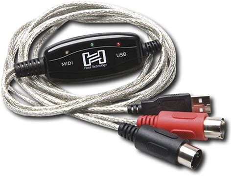 Best Buy Hosa Technology MIDI To USB Adapter White USM 422