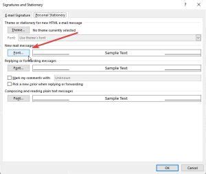 How To Change Font In Outlook On Windows MacOS And Web