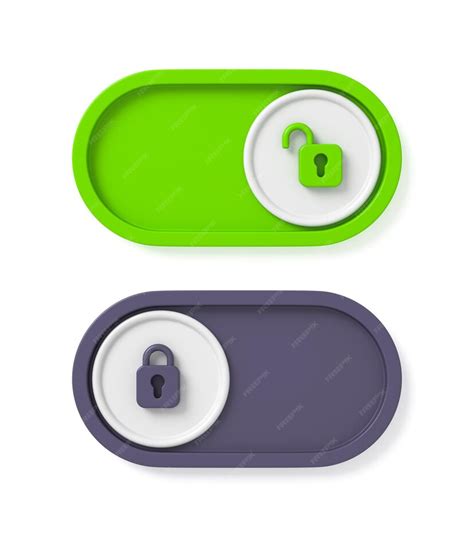 Premium Photo 3d Neumorphism On Off Button Symbol Soft Green And Dark Slider Bars Active