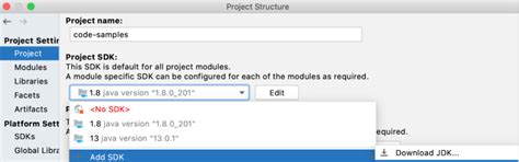Cannot Build Project The SDK Is Not Specified For Module Name Of Project Hannah Sten