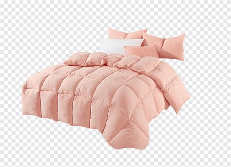 침대 시트 타월 매트리스 담요 오렌지 핑크 이불 침구 가구 겨울 Png Pngegg