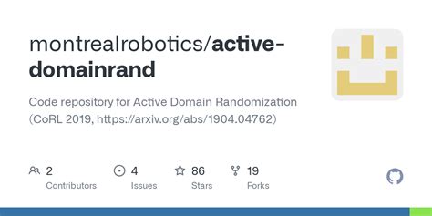 Github Montrealroboticsactive Domainrand Code Repository For Active Github Montrealroboticsactive Domainrand Code Repository For Active