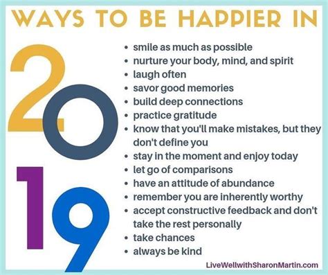 Sharon Martin Lcsw On Instagram Ways To Be Happier Practice