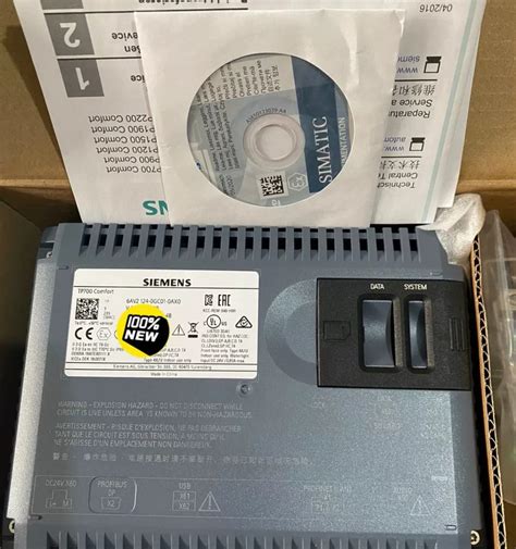 Original Sie Mens Touch Screen HMI Ktp700 Simatic Touch Panel 6AV2124 0gc01 0ax0 China Siemens