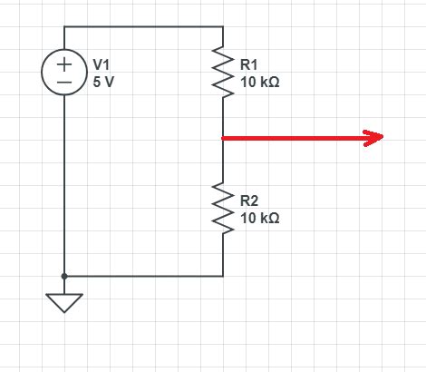 Signal Strange Behavior Of Voltage Divider Electrical Engineering Stack Exchange